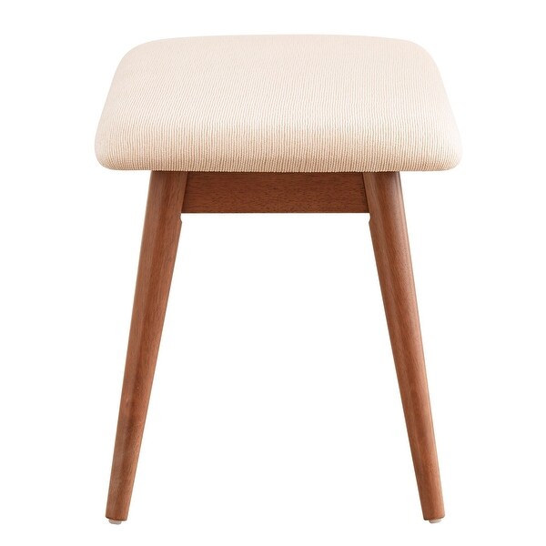 Norwegian Danish Modern Tapered Upholstered Dining Bench iNSPIRE Q Modern On Sale Bed Bath Beyond 20882573