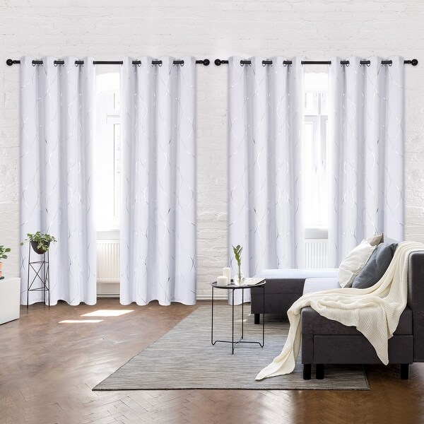 4 panel curtains store