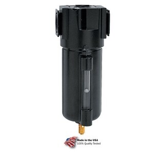 Standard Particulate Filter F352w, Metal Bowl, 1/4" Npt, 250 Psi ...