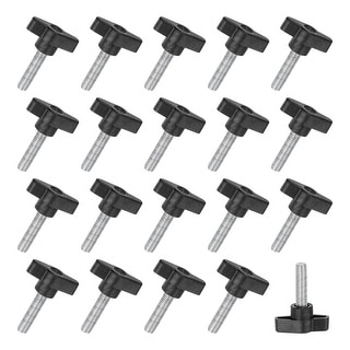 Thumb Screws,Tee Wing Knobs, Plastic T Handle Clamping Screw Knob for ...