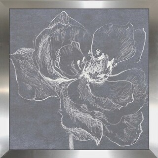 "Neutral Floral Drawing I" Print on Acrylic. - Bed Bath & Beyond - 36545547