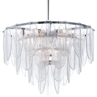 Maxim Glacier 9 Light 24" Wide Chandelier - Bed Bath & Beyond - 39786332