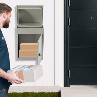 Outdoor BoxGuard Lockable Package Delivery and Storage Box - Bed Bath ...