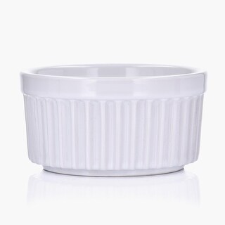 4-Inch White Ceramic Ramekin - 6-Piece Set - Bed Bath & Beyond - 37777345