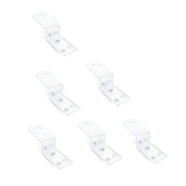 36mm x 34mm Z Shaped Corner Brace Angle Brackets Fasteners 6 Pcs ...