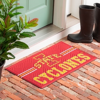 30 in. x 18 in. Embossed Mat, Cross Hatch, Iowa State University - Bed ...