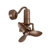 16 in. 3-Blade Wall Mounted 5-Speed Indoor Ceiling Fan with Remote ...