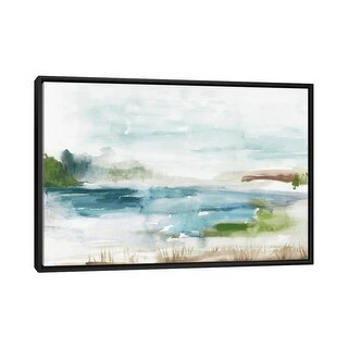 iCanvas "Watery Land" by Tom Reeves Framed Canvas Print - Bed Bath ...