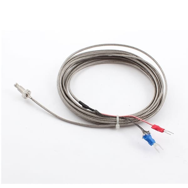 4m K Type Thermocouple Temperature Sensor Probe Wire 0-600C - Bed Bath ...