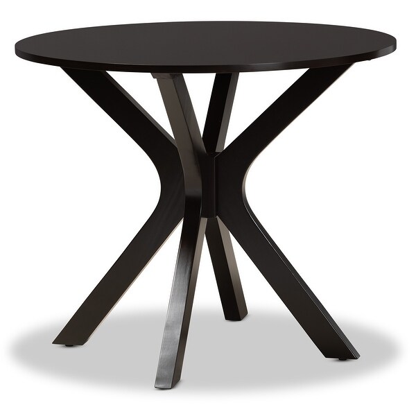 Kenji Modern and Contemporary 34 Inch Wide Round Dining Table On Sale Bed Bath Beyond 31302756