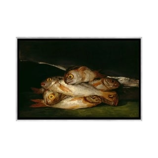 iCanvas "Still Life with Golden Bream, 1812" by Francisco Goya Framed ...