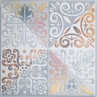 Pisa 12'' x 12'' Ceramic Tile for Floor & Wall in Multicolor - Bed Bath ...