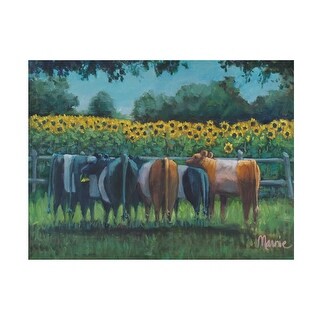 Marnie Bourque 'Huddle Summer' Canvas Art - Bed Bath & Beyond - 39537893