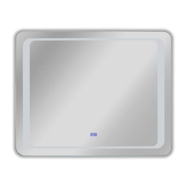Frameless Back Lit LED Mirror - Silver - Bed Bath & Beyond - 32435056