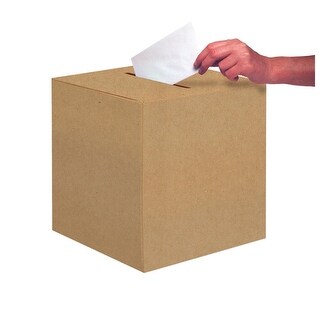 Pack of 6 Kraft Customizable Brown All-Occassion Party Gift Card ...