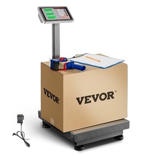 VEVOR Computing Digital Platform Scale Tare for Boxes, Luggages, FCC ...