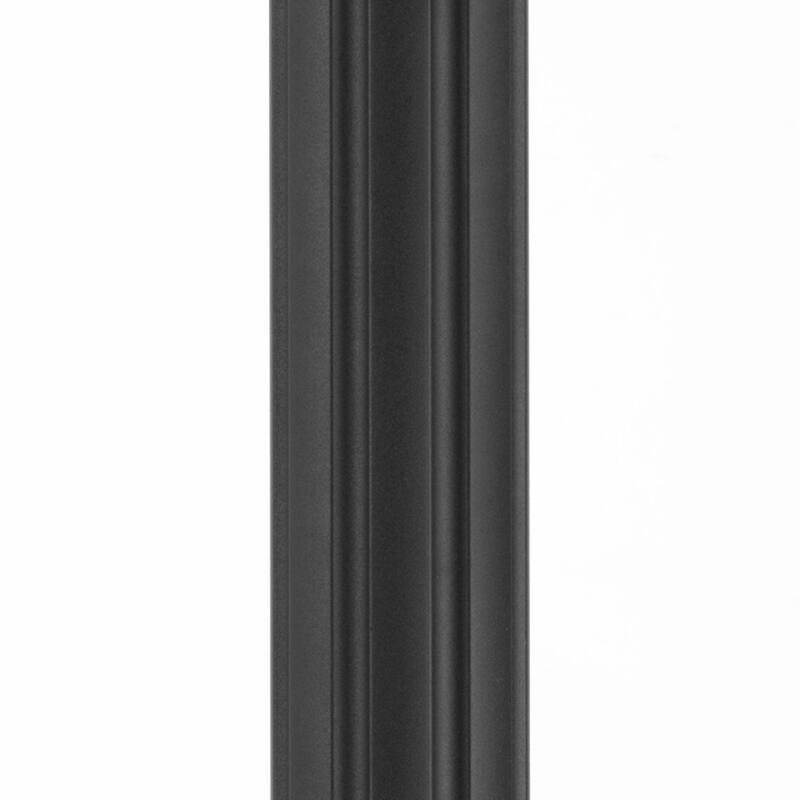 Outdoor 7' Aluminum Fluted Post - 3.500" x 86.000" x 4.000" - Bed Bath ...