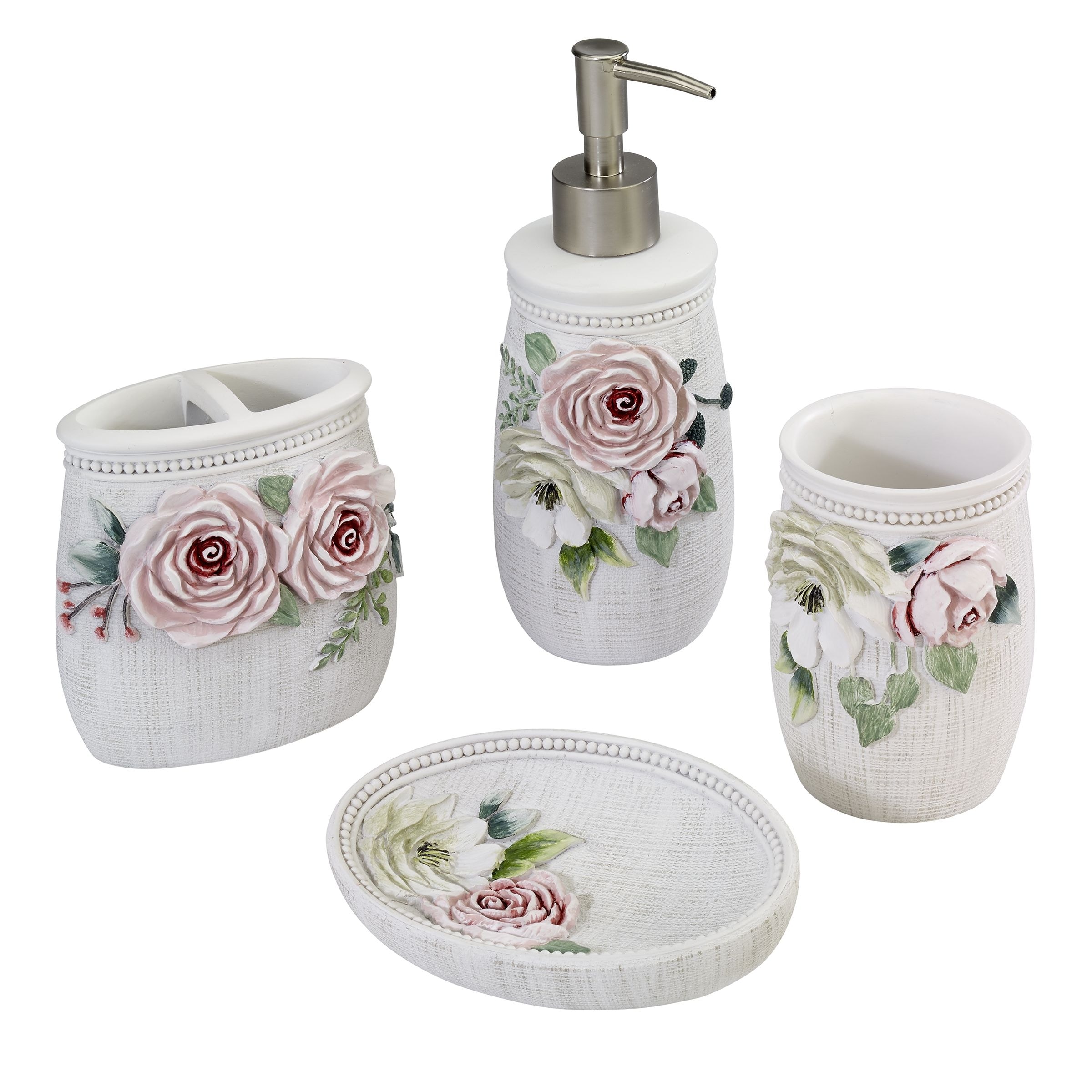 Floral Bathroom Accessory Sets - Bed Bath & Beyond