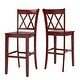 Eleanor X Back Bar Height Chairs (Set of 2) by iNSPIRE Q Classic - Bed ...
