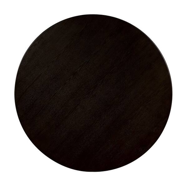 Furniture of America Sine Farmhouse 54-inch Round Wood Dining Table ...