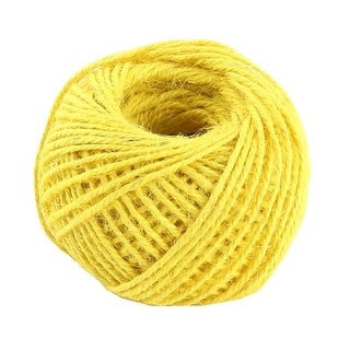Craft Jute Burlap Ribbon Twine Rope Cord String Pack Roll 2mm Dia 50m ...
