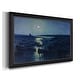 Camaret Moonlight and Fishing 1894-Maximilien Luce-Custom Framed Canvas ...
