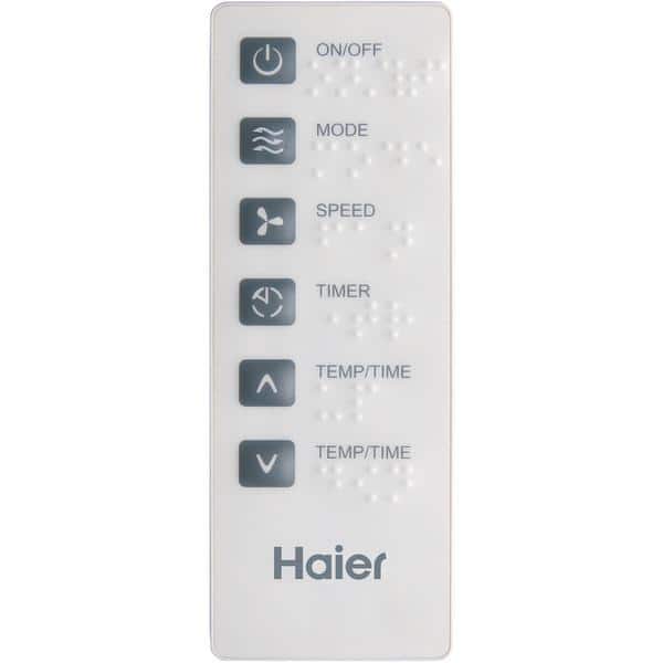 Haier HWE10XCR 10,000 BTU 115V Window-Mounted Air Conditioner and ...
