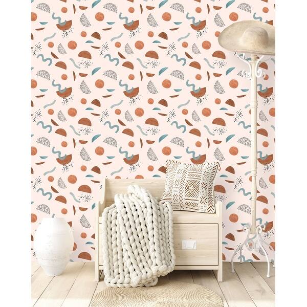 Abstract Figures Wallpaper - Bed Bath & Beyond - 34987587