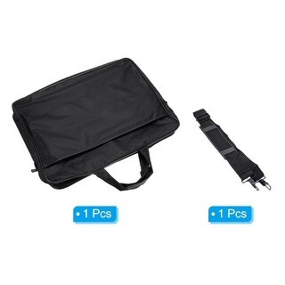 17.7x13.4" Laptop Shoulder Bag, Fit for 17" Computer Bag with Strap ...