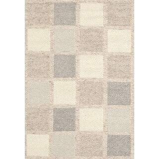 Ahgly Company Machine Washable Contemporary Tan Brown Area Rugs - Bed ...