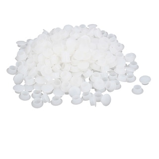 10mm Dia Plastic Dome Head Flush Mounted Tube Insert Hole Cap Cover ...