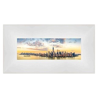 40x16 Traditional White Complete Wood Panoramic Frame with UV Acrylic ...