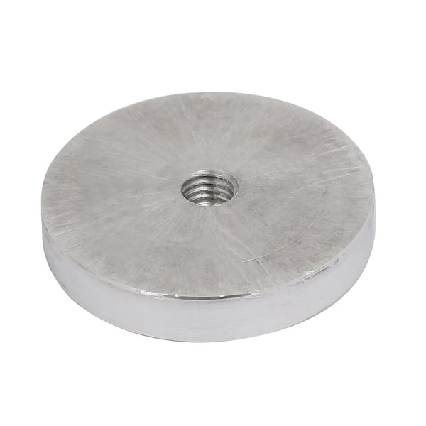 4pcs 55mm Dia 10mm Thickness M10 Thread Aluminum Disc for Glass Table ...