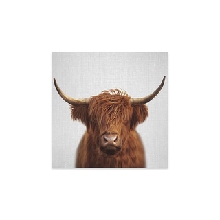 Highland Cow Print On Acrylic Glass by Gal Design - Bed Bath & Beyond ...
