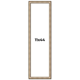 11x44 Frame Gold Solid Wood Shadow Box Width 1.5 Inches | Interior ...