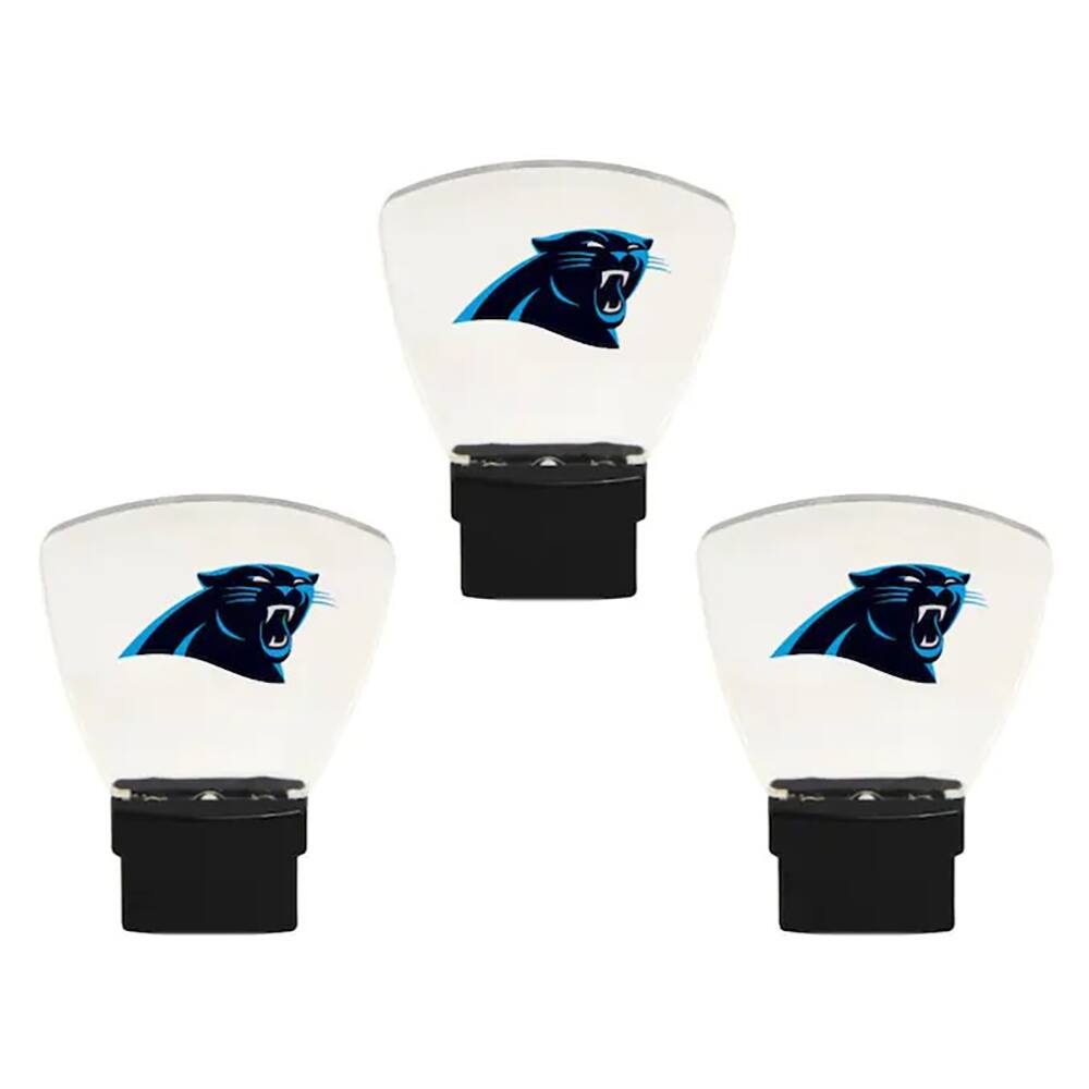 NFL LED Night Lights, Carolina Panthers, with Team Logo - Bed Bath ...