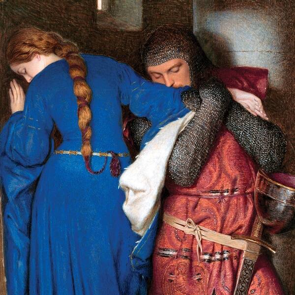 Design Toscano 'The Meeting on the Turret Stairs, 1864' Made-to-order Canvas Painting - Bed Bath ...