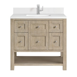 James Martin Vanities 330-V36-1WZ Breckenridge 36" Free Standing - Bed ...