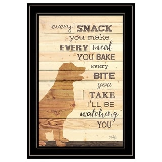 Every Snack You Make 2 Black Framed Print Wall Art - Bed Bath & Beyond ...