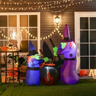 Outdoor Halloween Inflatable Witches - Bed Bath & Beyond - 41476172