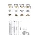 2 Boxes 90 Sets/Box Snap Fasteners Kit 12.5mm with 4 Setter Tools ...