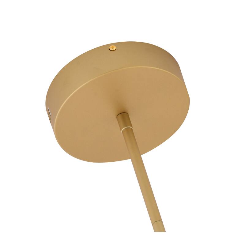 18" Gold Metal LED Chandelier With Silicone Diffusers - Bed Bath ...