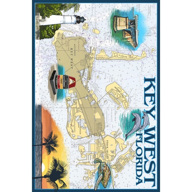 World Maps Library - Complete Resources: Key West Maps Printable