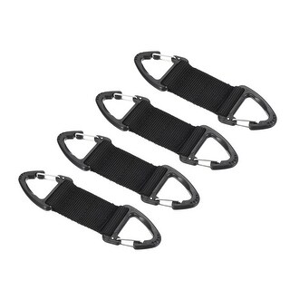 Belt Clips Strap Hanging Buckle Keychain with Double Triangle Clip ...