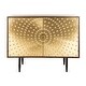 SAFAVIEH Couture Dessaray Sideboard - Brass - 20 in w x 46 in d x 36 in ...