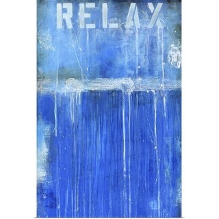 "Relaxed" Poster Print - Multi - Bed Bath & Beyond - 30228225