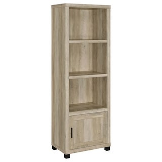 Sachin 3-shelf Engineered Wood Media Tower - Bed Bath & Beyond - 38980448