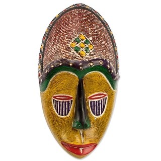 Novica Handmade Unity Mask African Wood Mask - Bed Bath & Beyond - 37867657