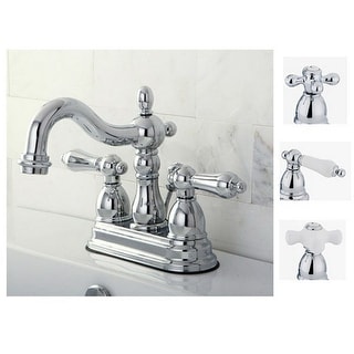 Heritage Chrome 4-inch Center Bathroom Faucet - On Sale - Overstock ...