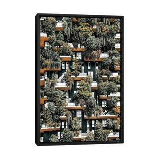 iCanvas "Bosco Vertical Forrest V" by Radu Bercan Framed - Bed Bath ...